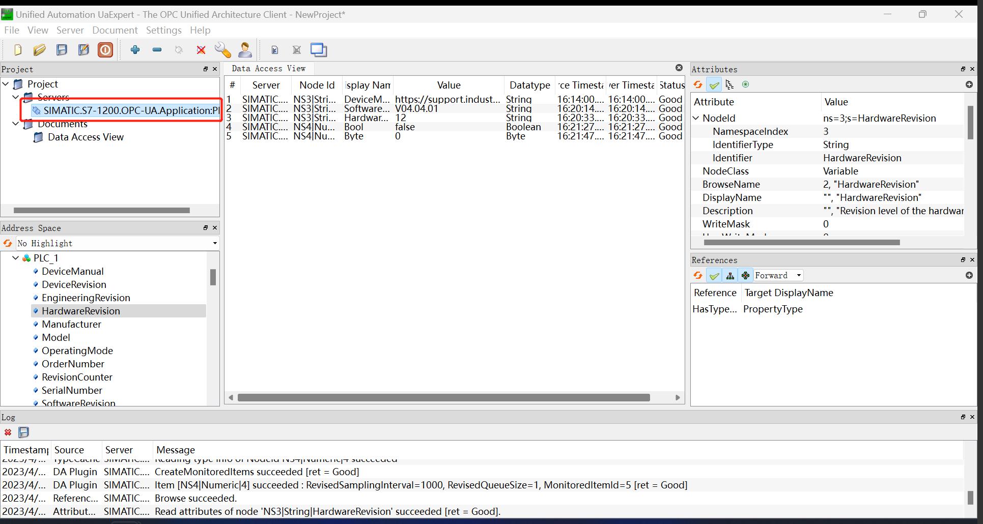 UaExpert | Neuron 文档
